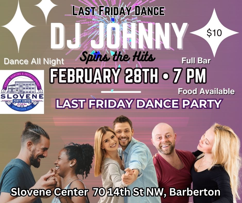 Slovene Party Center: Last Friday Dance Party- DJ Johnny - Mainstreet ...