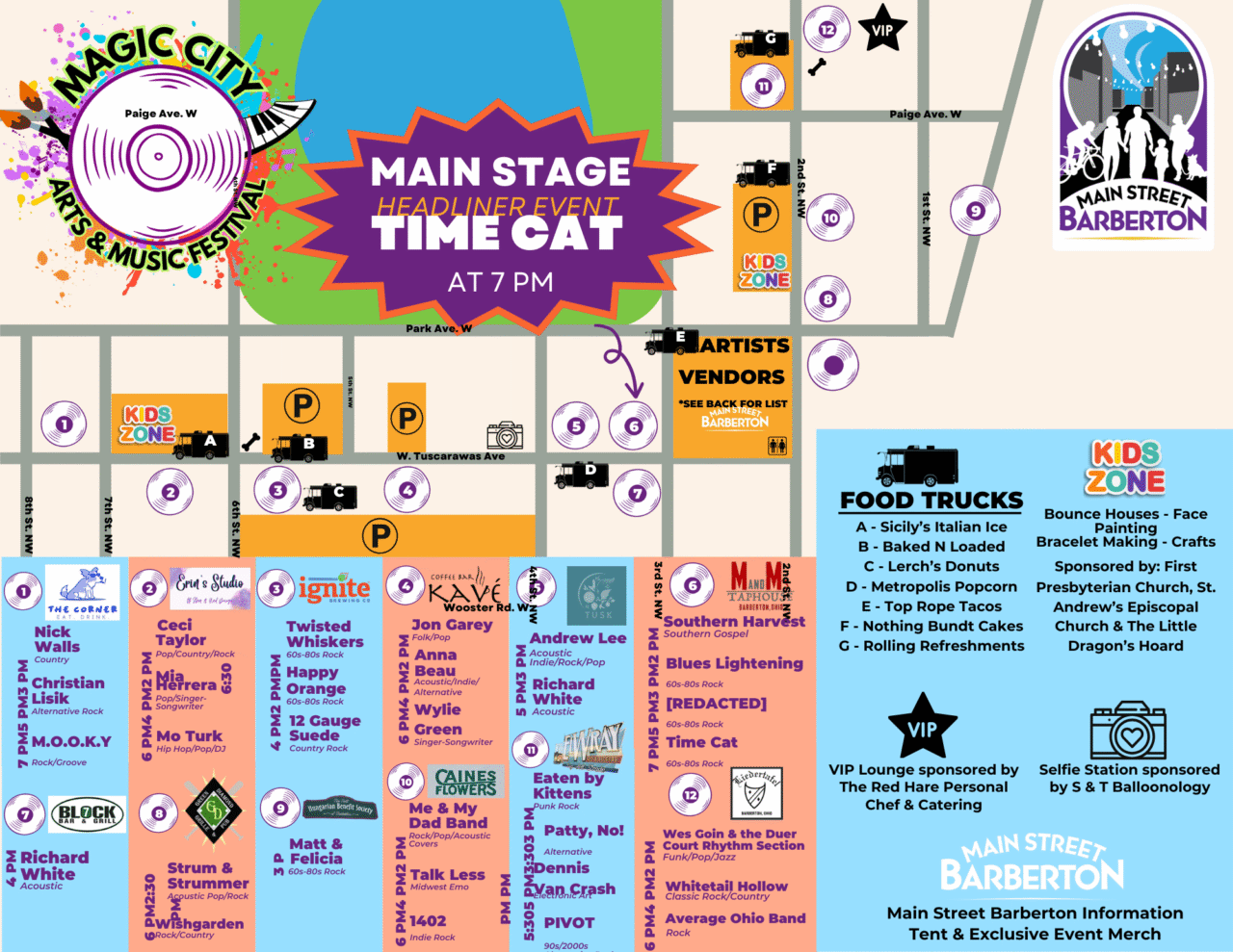 Magic City Art and Music Festival (MSB) - Mainstreet Barberton